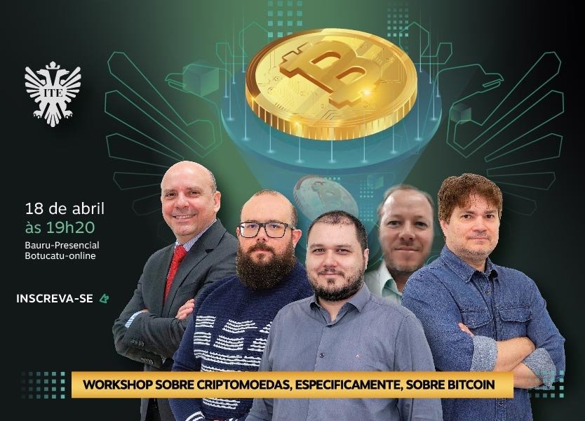 Workshop ensina sobre criptomoedas nesta quinta